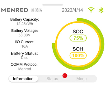 51.2V/12.28~24.57kWh LiFePO4 Battery System - MENRED ESS@Explore energy future
