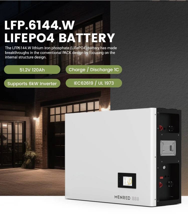 51.2V/6.144kWh LiFePO4 Battery - MENRED ESS@Explore energy future